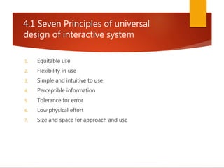 Chapter 4 universal design | PPT | Computer Peripherals | Computing