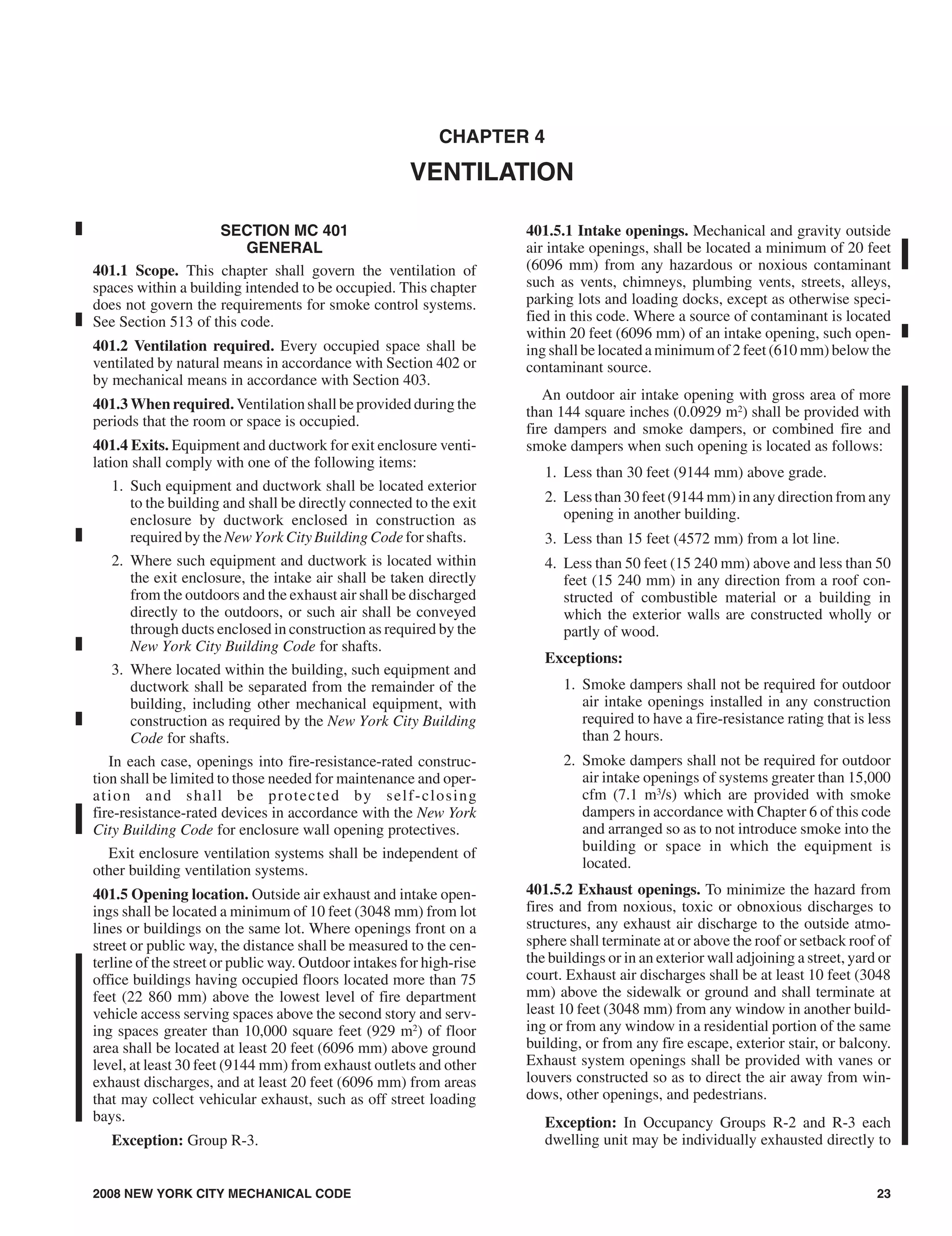 Chapter 4 ventilation | PDF