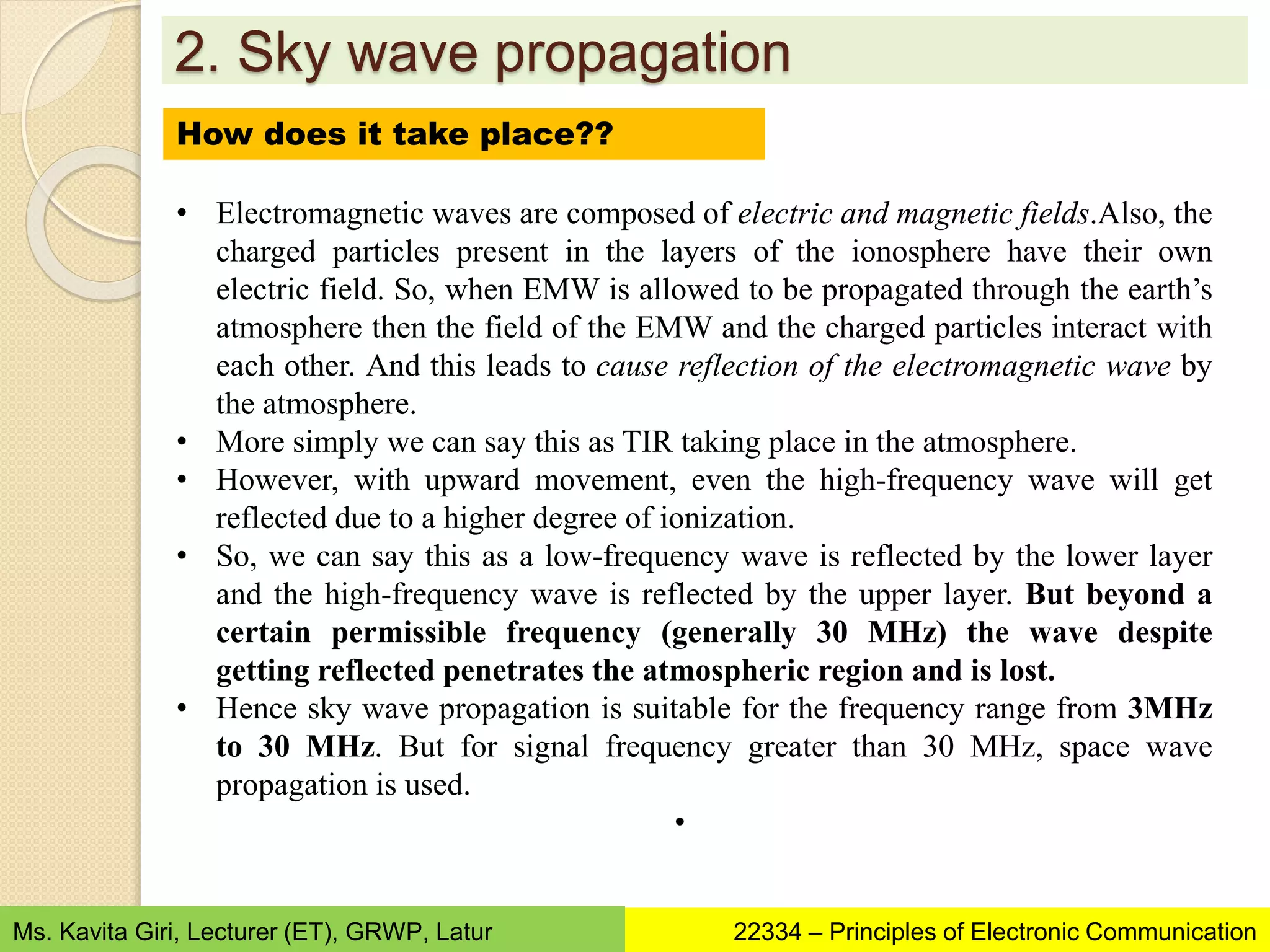 Wave Propagation | PPTX