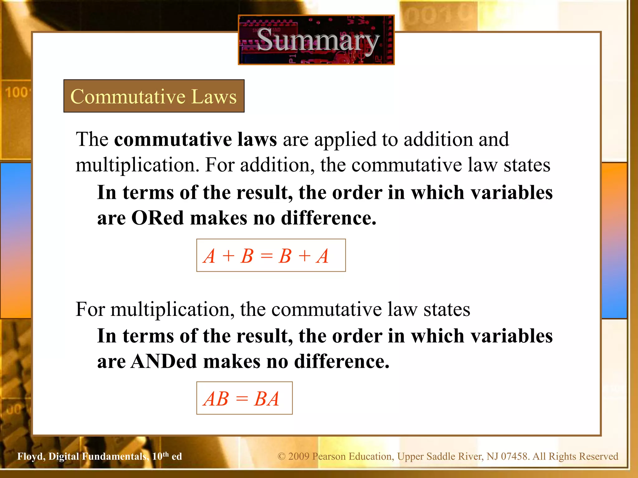 All About Boolean Algebra DLD. | PDF