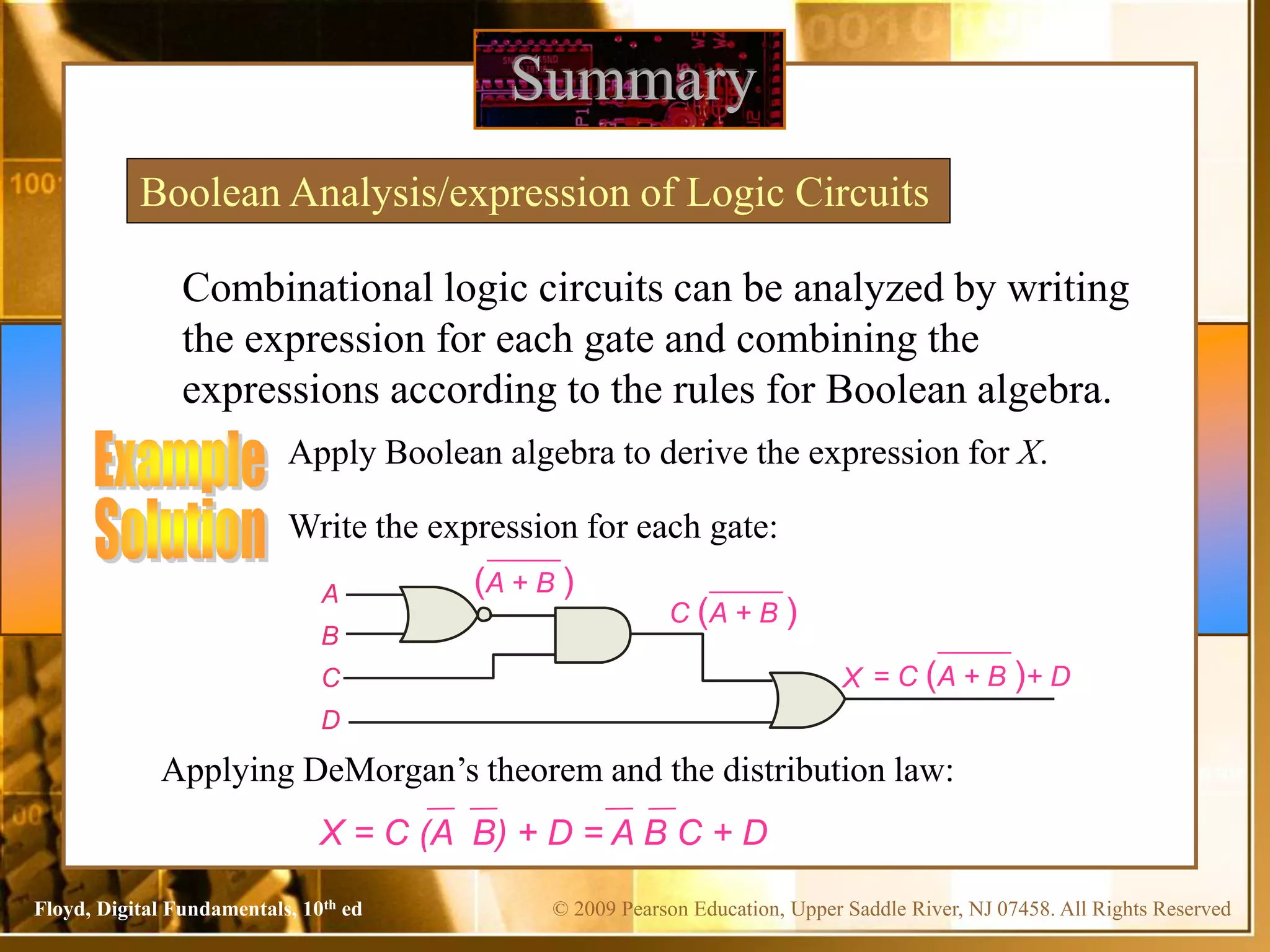 All About Boolean Algebra DLD. | PDF | Chemistry | Science