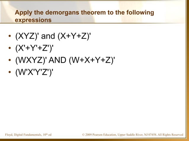 All About Boolean Algebra DLD. | PDF | Chemistry | Science