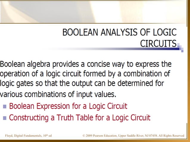 All About Boolean Algebra DLD. | PDF | Chemistry | Science