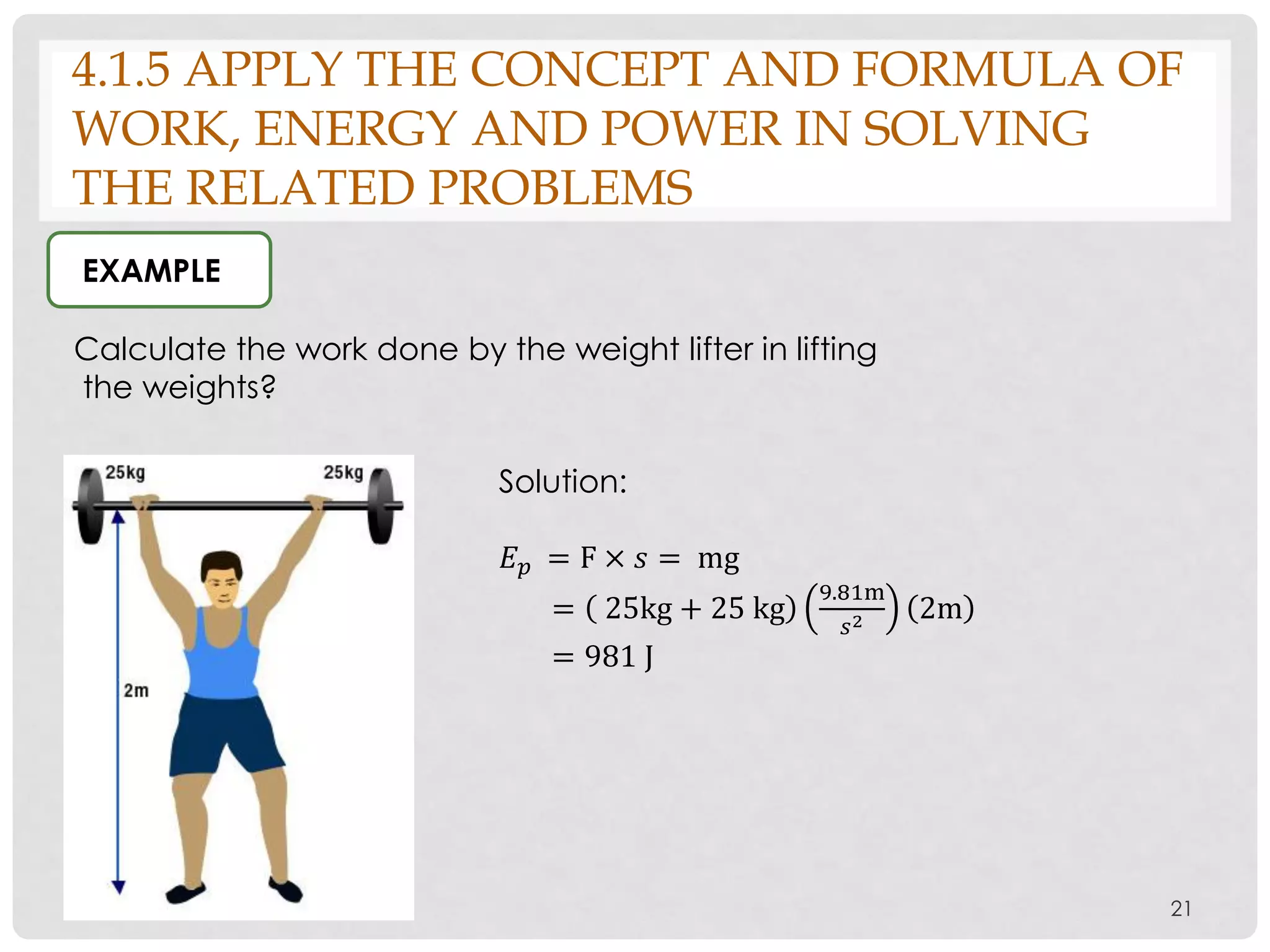 Chapter 4 work, energy and power | PDF