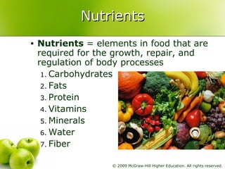 Nutrition and Your Diet | PPT
