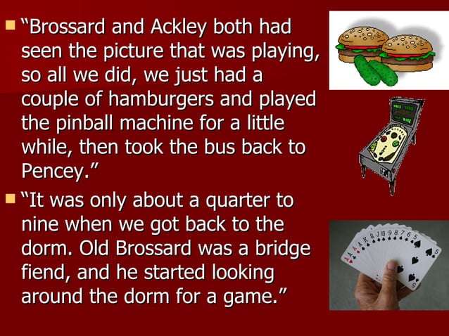 Catcher in the Rye Chapter 5 | PPT