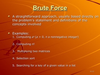 BCA Chapter 5 The Greedy Method Notes.ppt