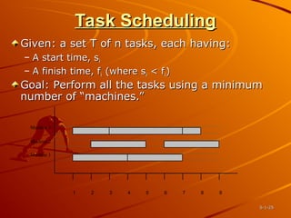 BCA Chapter 5 The Greedy Method Notes.ppt