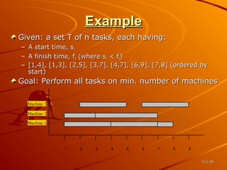 BCA Chapter 5 The Greedy Method Notes.ppt