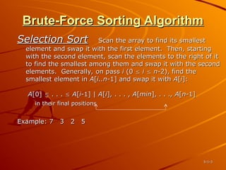 BCA Chapter 5 The Greedy Method Notes.ppt