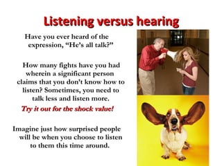 Chapter 5: Listening & Responding Skills | PPT | Science