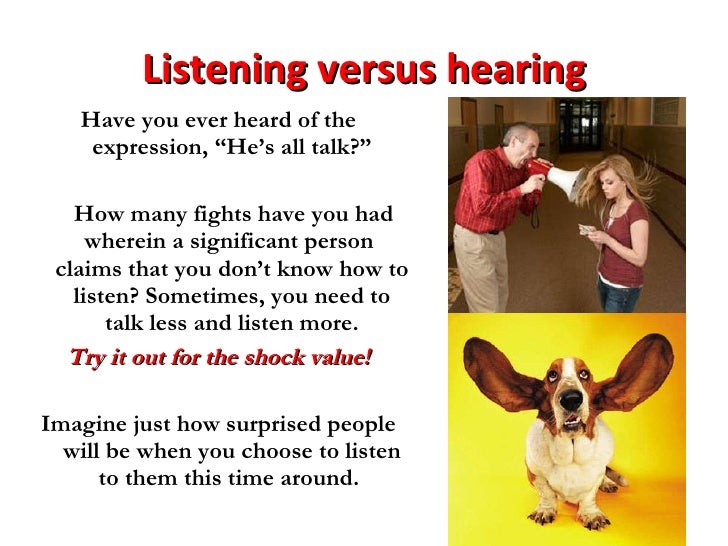 Chapter 5: Listening & Responding Skills