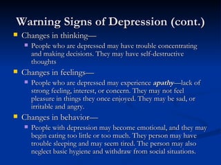 Chapter 5: Mental and Emotional Problems | PPT