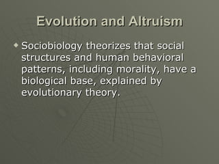 Chapter 5: Egoism and Altruism | PPT
