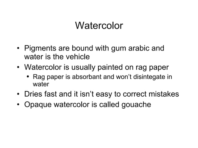 Art Appreciation-Chapter5 | PPT | Painting | Arts and Crafts