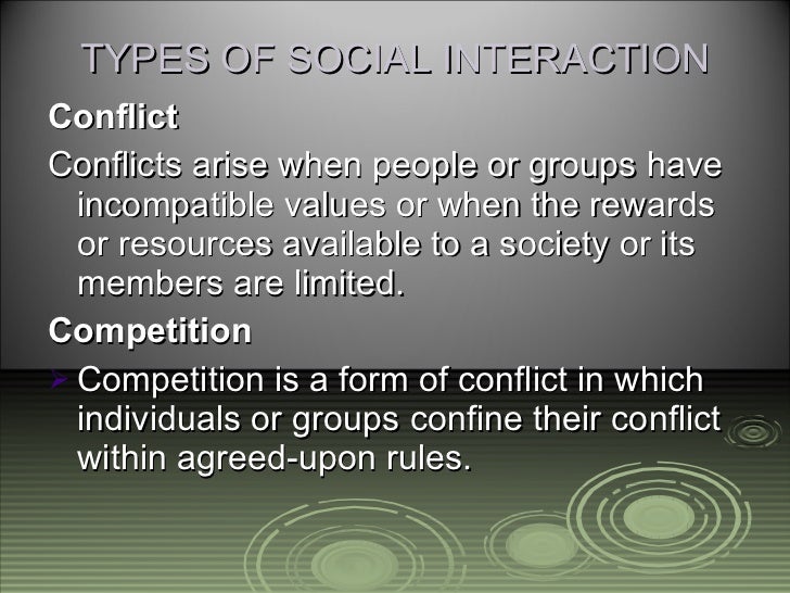 Chapter 5-social Interaction
