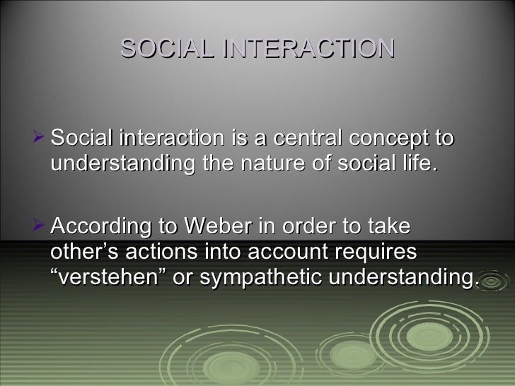 Chapter 5-social Interaction