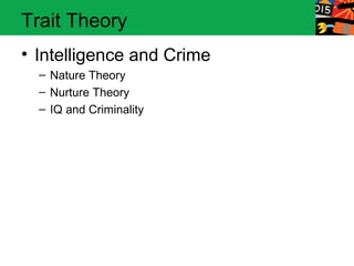 Chapter 5 Trait Theory | PPT | Mental Health | Diseases and Conditions