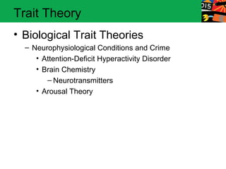 Chapter 5 Trait Theory | PPT | Mental Health | Diseases and Conditions