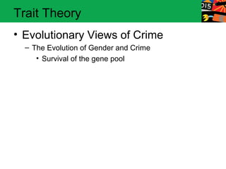 Chapter 5 Trait Theory | PPT | Mental Health | Diseases and Conditions