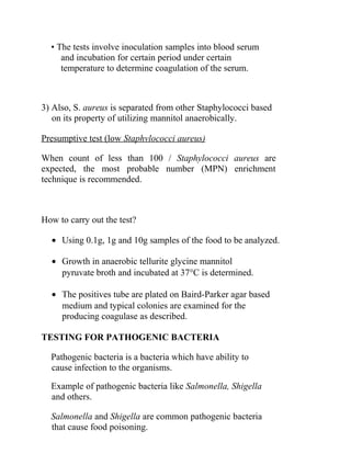Food Microbiology - Chapter 5 | DOC