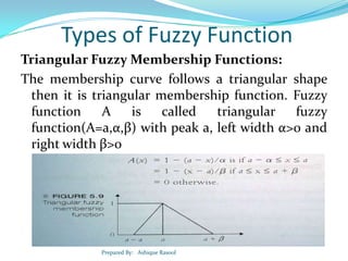 Chapter 5 - Fuzzy Logic | PPT