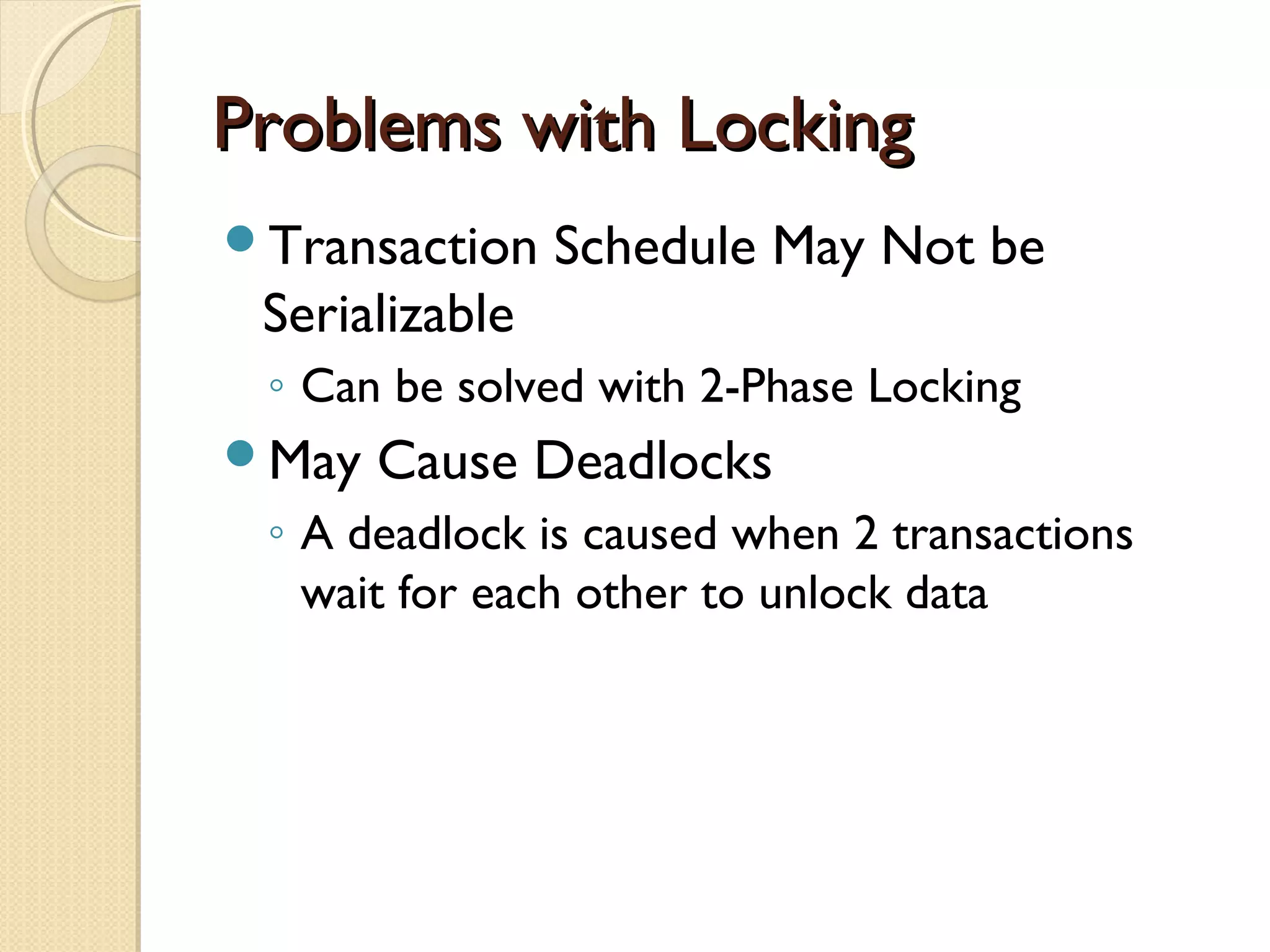 database management system Chapter 5 | PPT