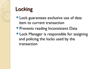 database management system Chapter 5 | PPT