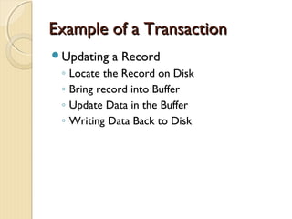 database management system Chapter 5 | PPT