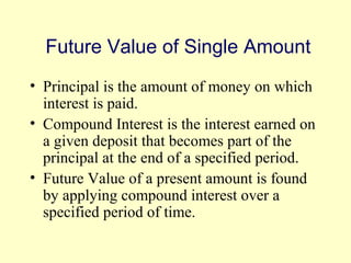 Time Value of Money | PPT