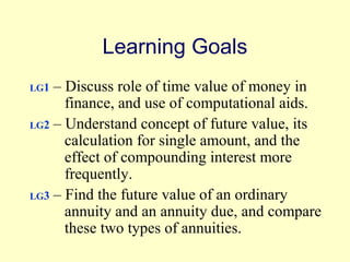 Time Value of Money | PPT