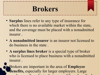 Chapter 5: Insurance Marketing | PPT