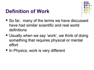 Chapter 5 - Energy | PPT | Physics | Science
