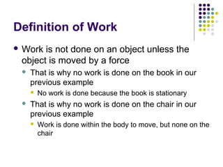 Chapter 5 - Energy | PPT