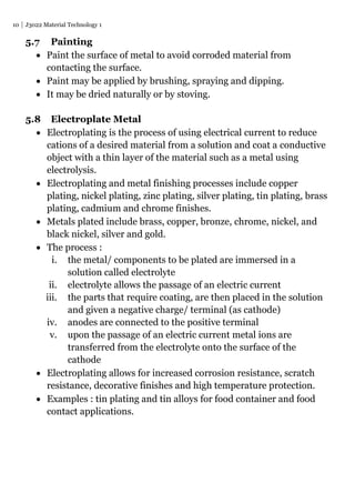 Material Technology | PDF | Chemistry | Science
