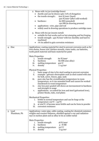 Material Technology | PDF | Chemistry | Science