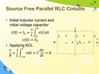 Chapter 5 Transient and steady state response(Second-Order Circuit) | PPTX