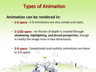 Chapter 5 : ANIMATION | PPT