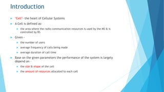Chapter 5(Cellular Concepts) | PPTX