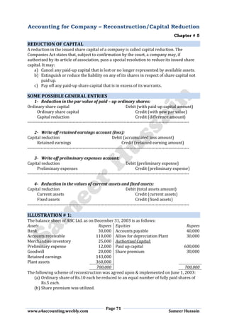 Advance Accounting b.com part 2 chapter 5 notes | PDF