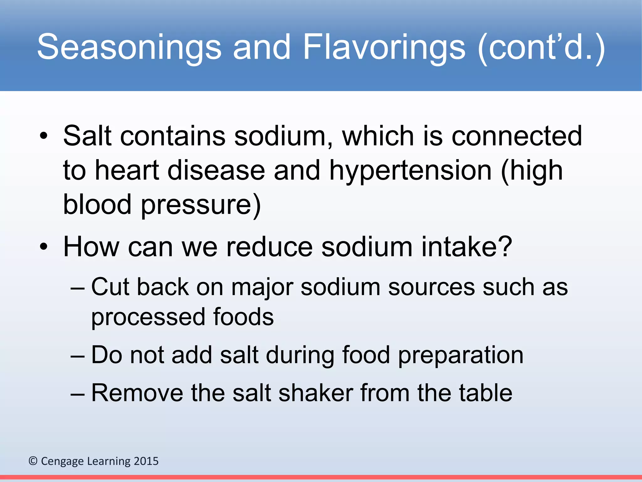 Chapter 5 - Food Preparation Basics | PPTX