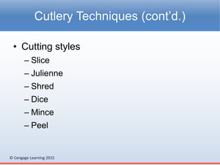 Chapter 5 - Food Preparation Basics | PPTX