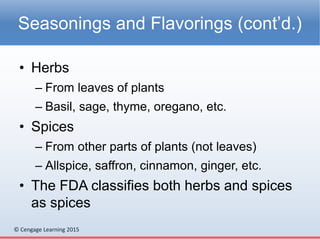 Chapter 5 - Food Preparation Basics | PPTX