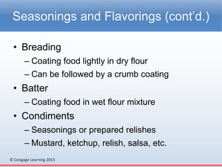 Chapter 5 - Food Preparation Basics | PPTX