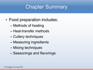 Chapter 5 - Food Preparation Basics | PPTX