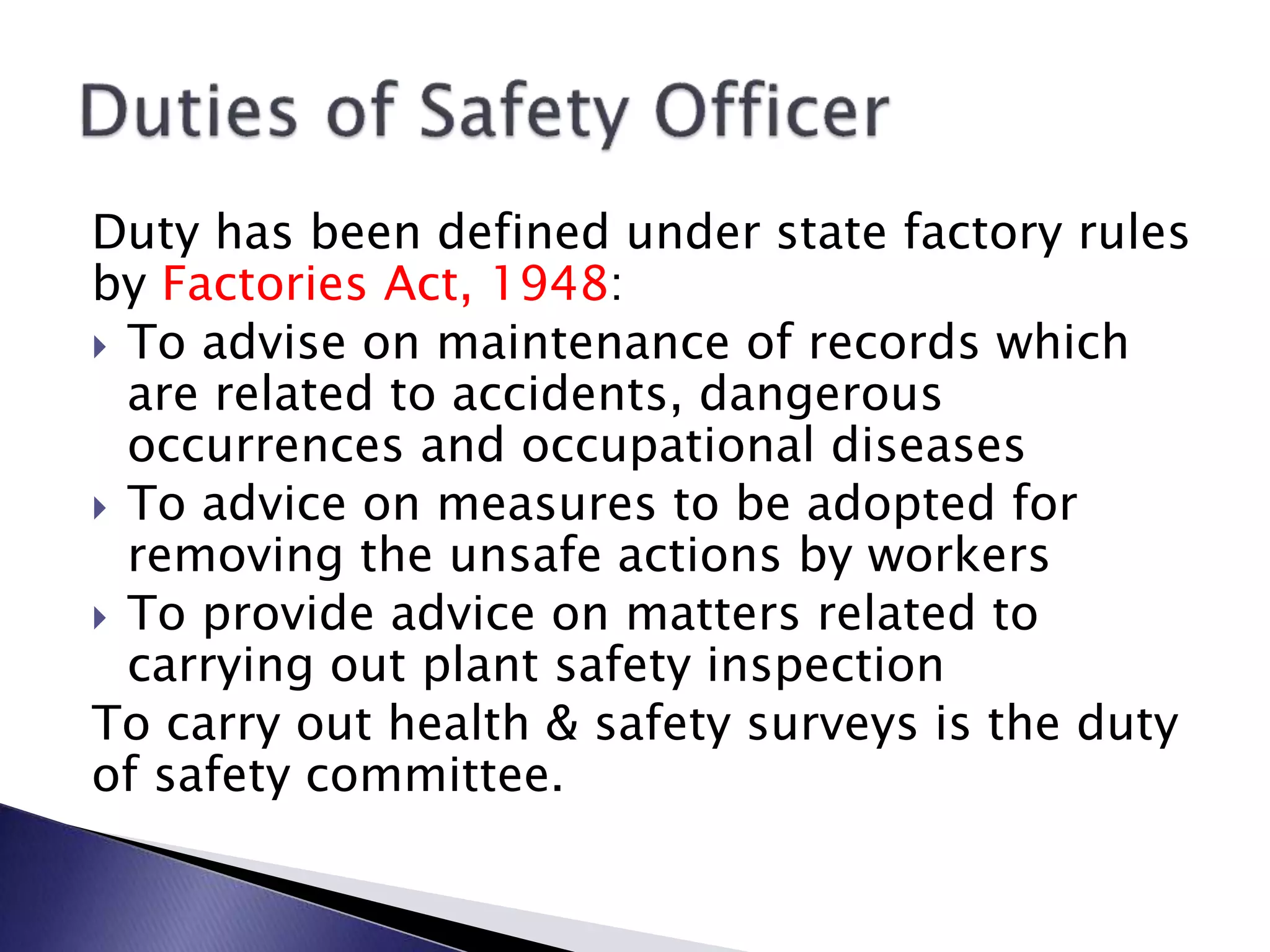 Safety Audit and Safety Survey | PPTX