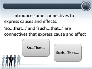 Chapter 5 so...that/such...that | Space and Astronomy | Science