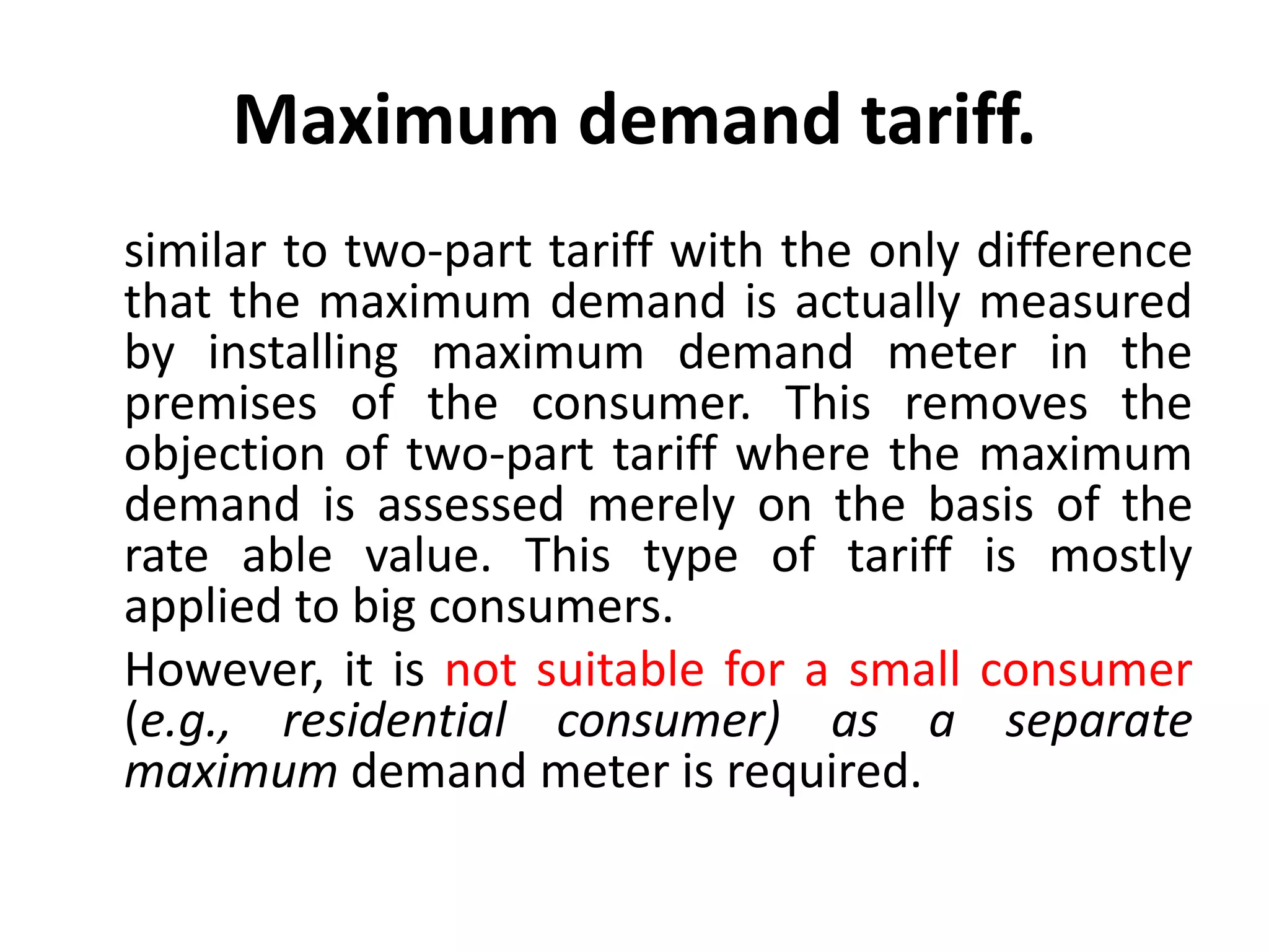 tariff and its types | PPTX