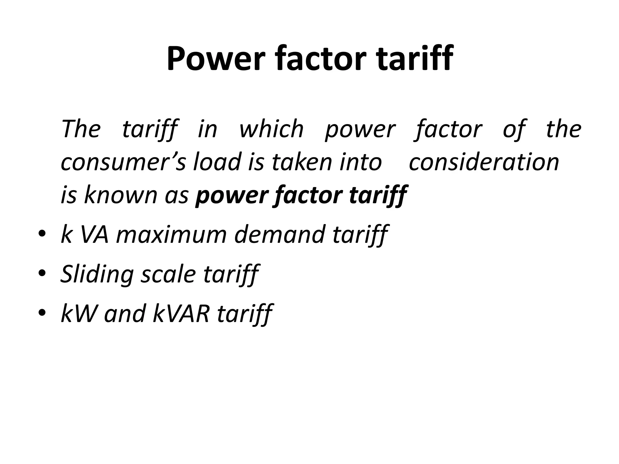 tariff and its types | PPTX