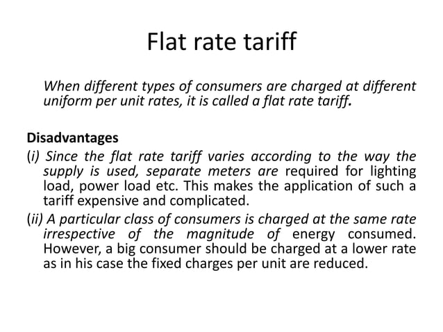 tariff and its types | PPTX